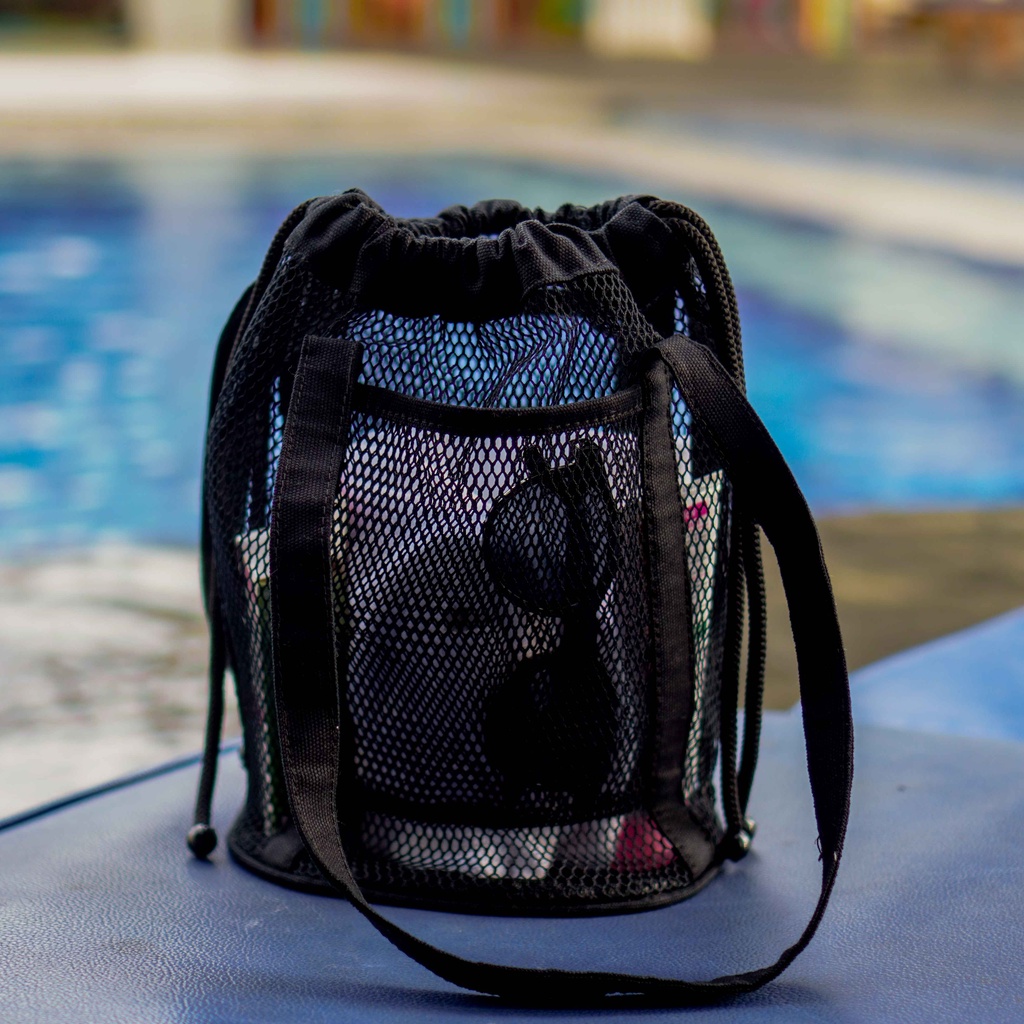 Jual MARSONE.ID Tokyo Mesh Totebag Tote Bag Resleting Tas Wanita Tas ...