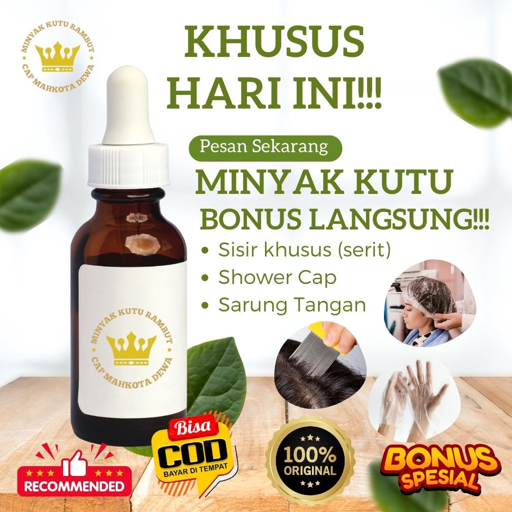 Jual Mahkota Dewa BELI 1 GRATIS 1 Obat Pembasmi Kutu Rambut Anak dan ...