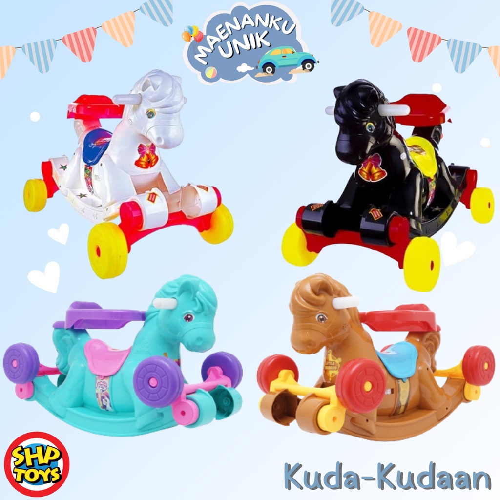 Jual Mainan Anak Mobil Dorong Odong-Odong Kuda Putih KP 561 - SHP Toys ...