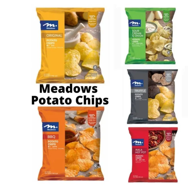 Jual POTATO CHIPS MEADOWS / POTATO CHIPS MALAYSIA | Shopee Indonesia