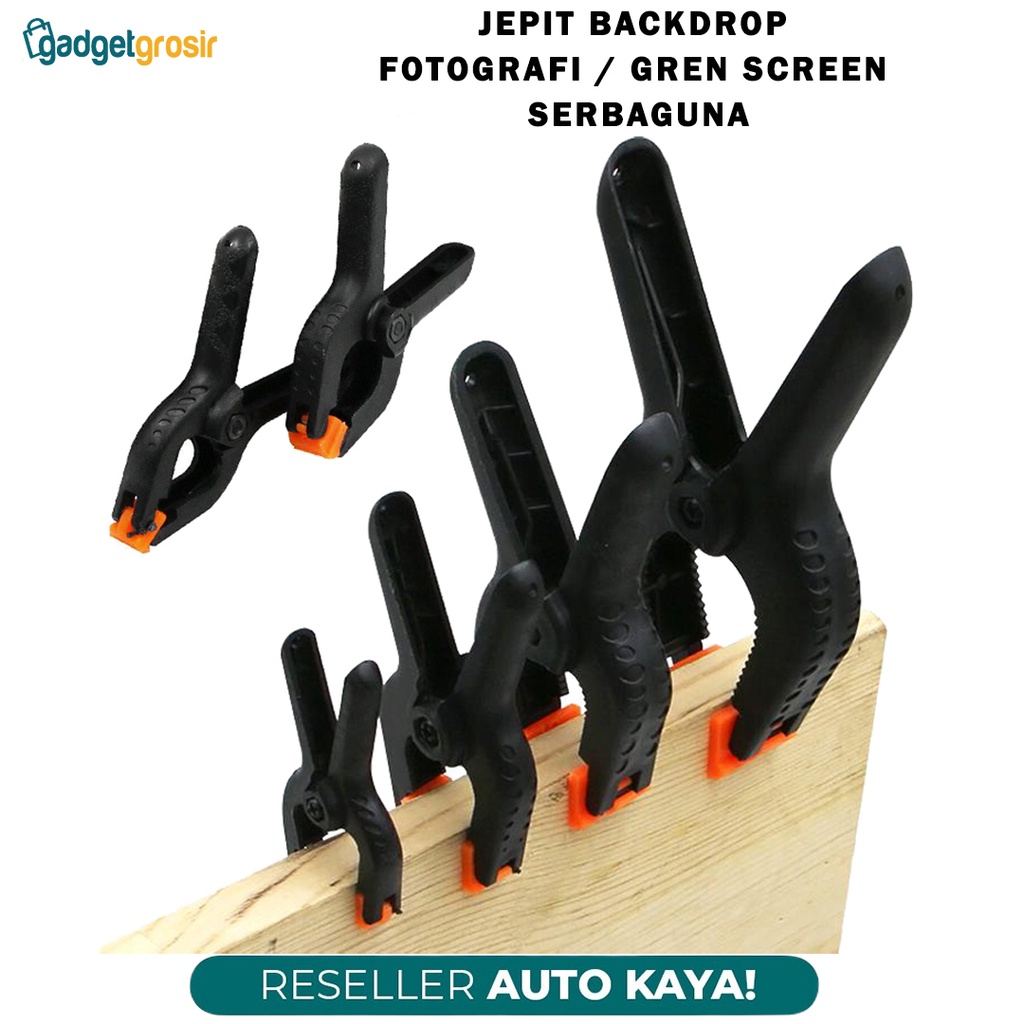 Jual Klip Jepit Backdrop Studio Background Foto Fotografi Green Screen ...