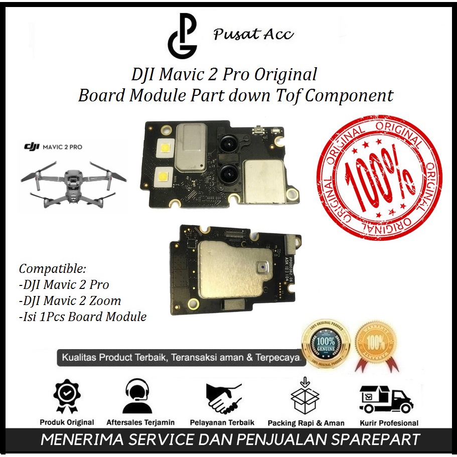 Jual DJI Mavic 2 Pro Board Module Original for Mavic 2 Zoom down Tof ...