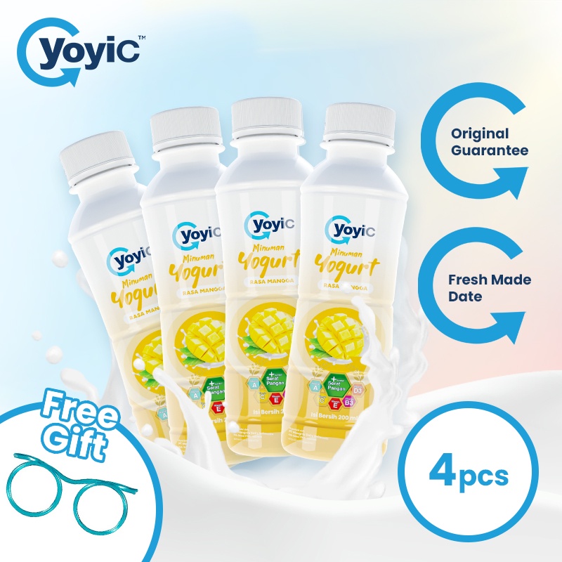 Jual Yoyic Minuman Yogurt 200 ML Segar Enak Dan Penuh Nutrisi Sumber ...