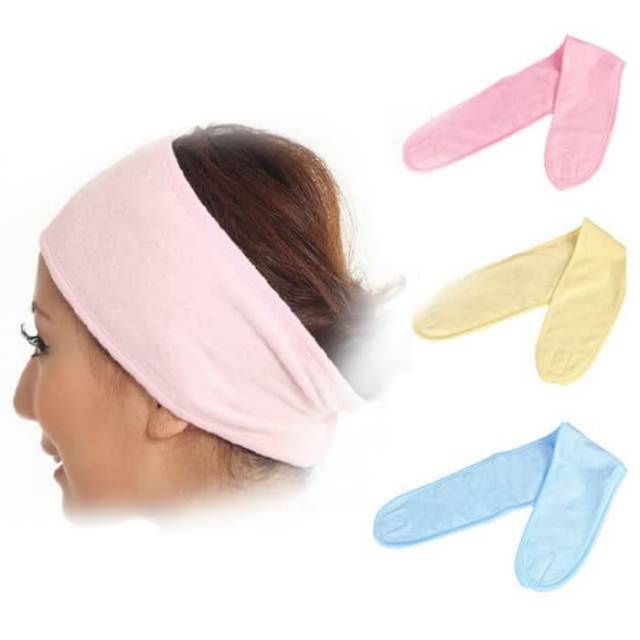 Jual BANDO Mandi HANDUK Ikat kepala / Headband / Bandana masker Facial ...