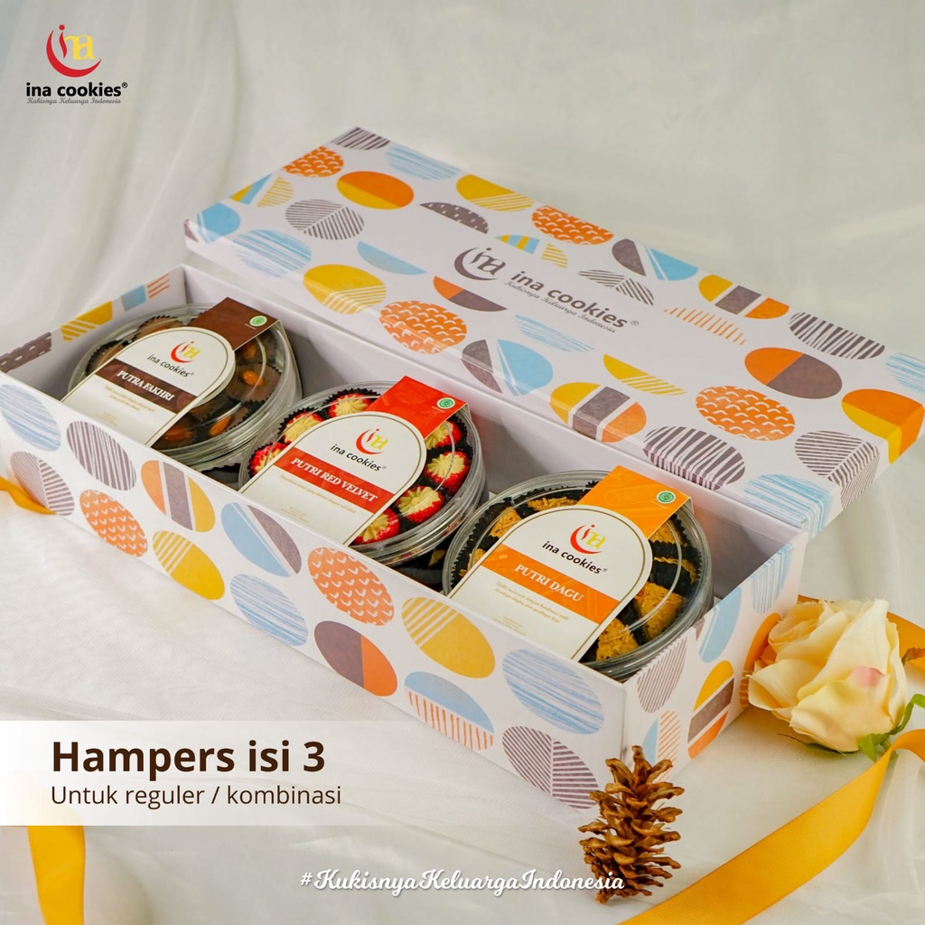 Jual Hampers Ina Cookies Isi 3 Reguler | Shopee Indonesia