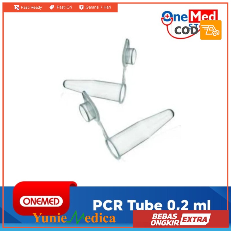 Jual PCR Tube / Polymerase Chain Reaction OneLab 02 ml Isi 1000 pcs ...