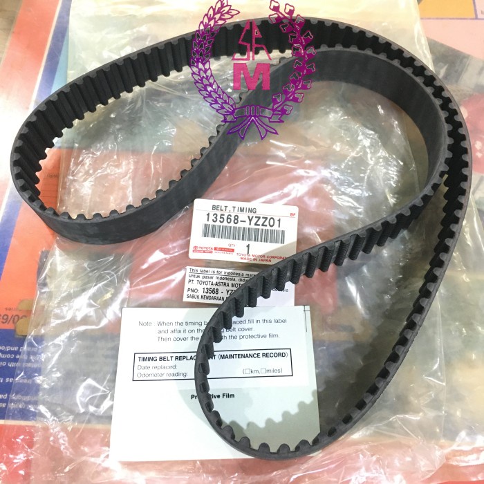 Jual Tali Timing Belt Kijang 7K Kapsul 2L Diesel Solar Asli Original ...