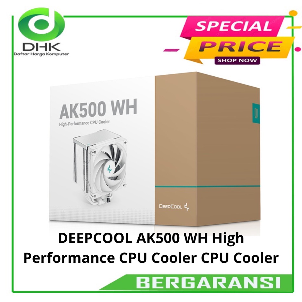 Jual DEEPCOOL AK500 WH High Performance CPU Cooler CPU Cooler | Shopee ...
