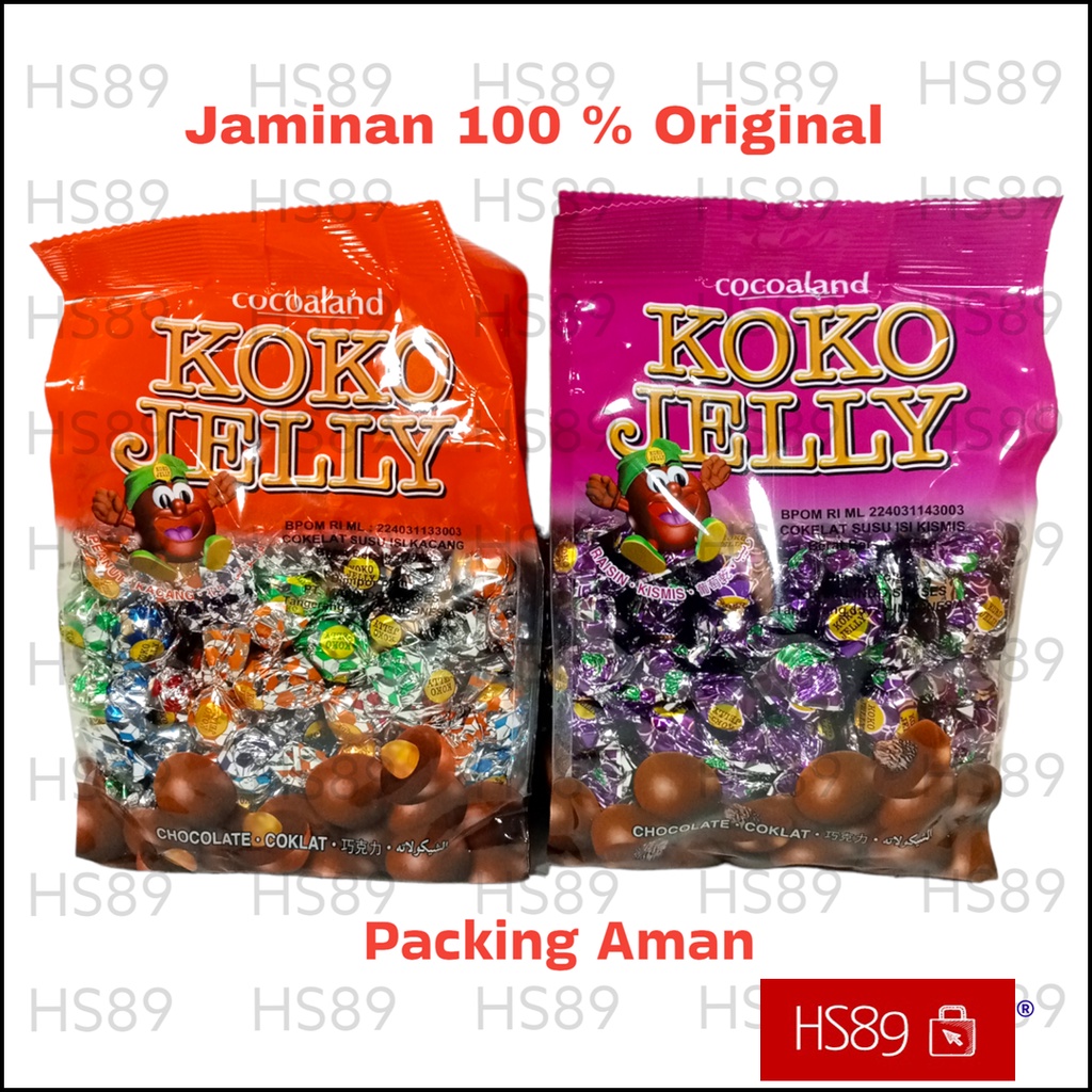 Jual Koko Jelly Malaysia 720 - 750 gr Isi Kacang | Shopee Indonesia