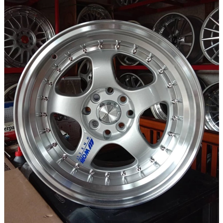 Jual velg work meister ring 16 celong velg mobil racing brio calya ...