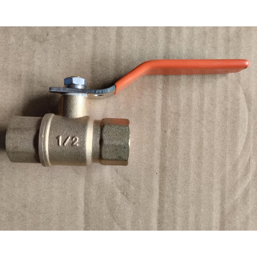 Jual Stop Kran/Ball Valve YUTA FBS 400 PSI (KUNINGAN) | Shopee Indonesia