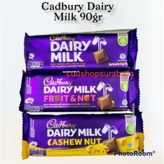 Jual Cadbury Cadburry Dairy Milk Coklat Cokelat Batang All Varian ...