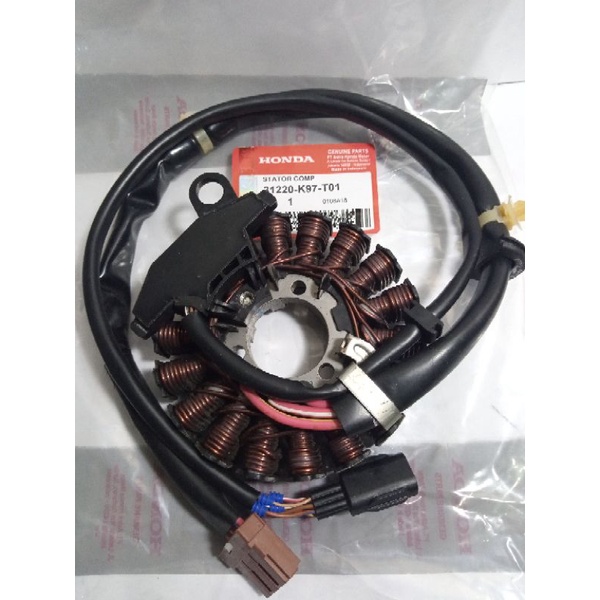 Jual stator spull Assy PCX 150 /adv 150/Vario 150 kualitas originil ...