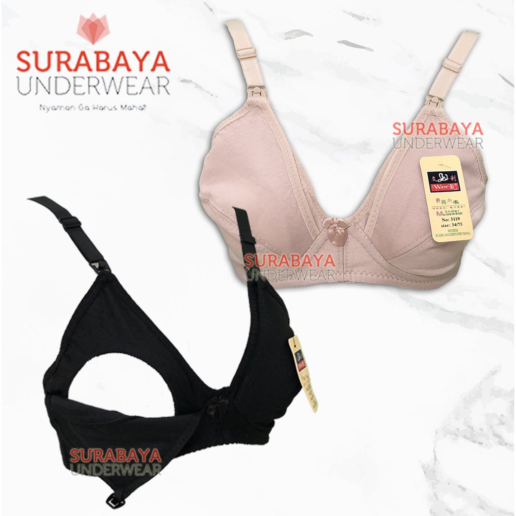 Jual BH MENYUSUI / NURSING BRA WL TANPA BUSA | Shopee Indonesia