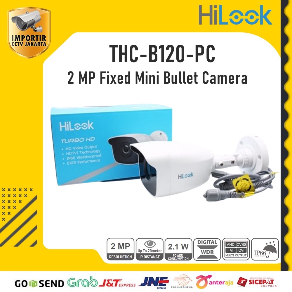 Jual KAMERA CCTV HILOOK OUTDOOR THC-B120-PC 2MP | Shopee Indonesia