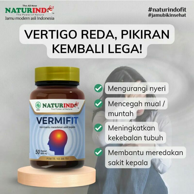 Jual Obat Vertigo Sakit Kepala Kliyengan Obat Pusing Berputar putar ...