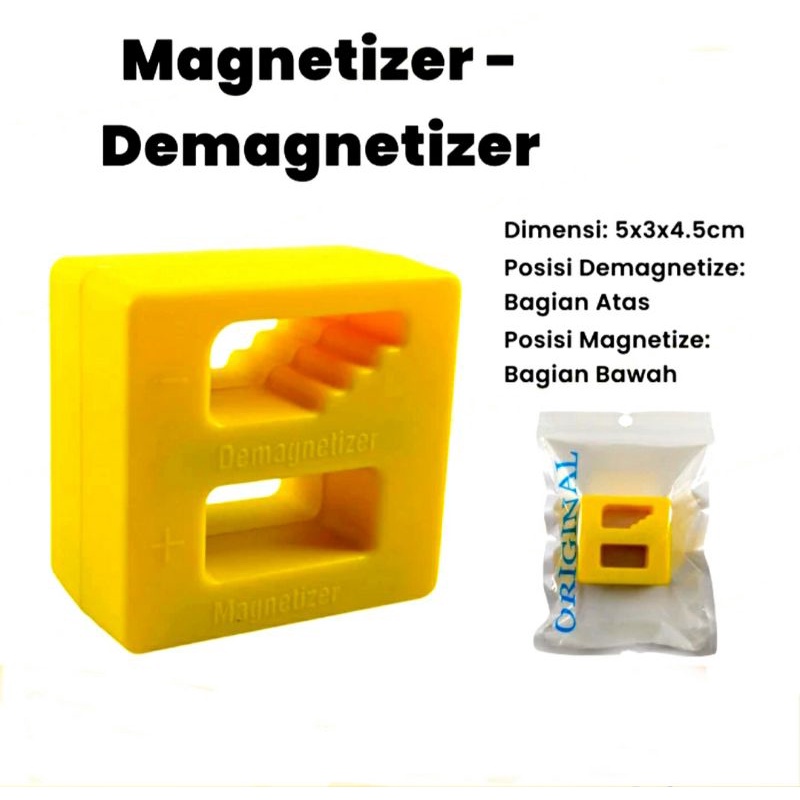 Jual Magnetizer - Alat Penambah dan Pengurang Daya Magnet Besi - VTR ...