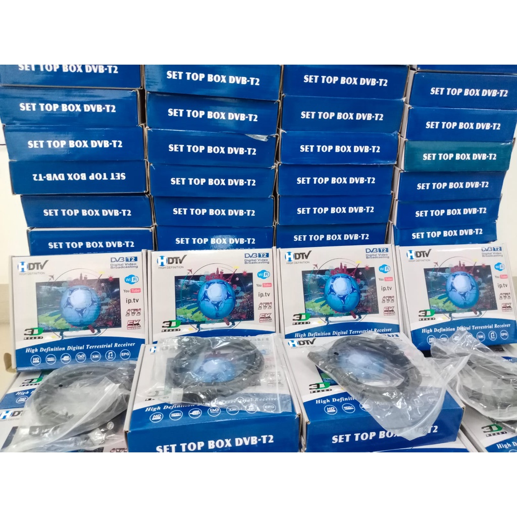 Jual STB DVB T2/ Set Top Box Receiver DVB-T2 Alat Menangkap Siaran ...