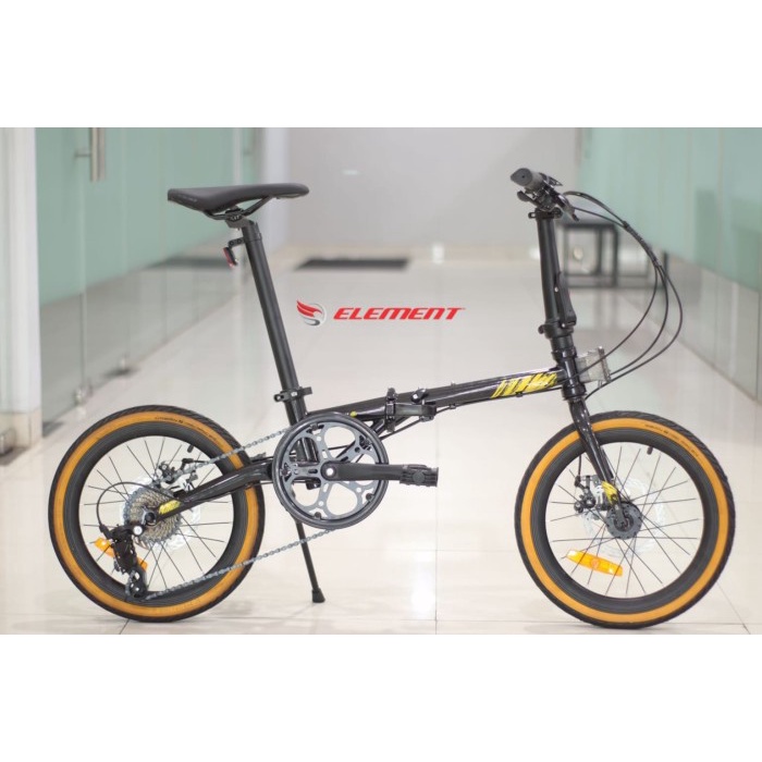 Jual Sepeda Lipat Element Nicks 20 Inch 451 Chromoly 10 Speed | Shopee ...