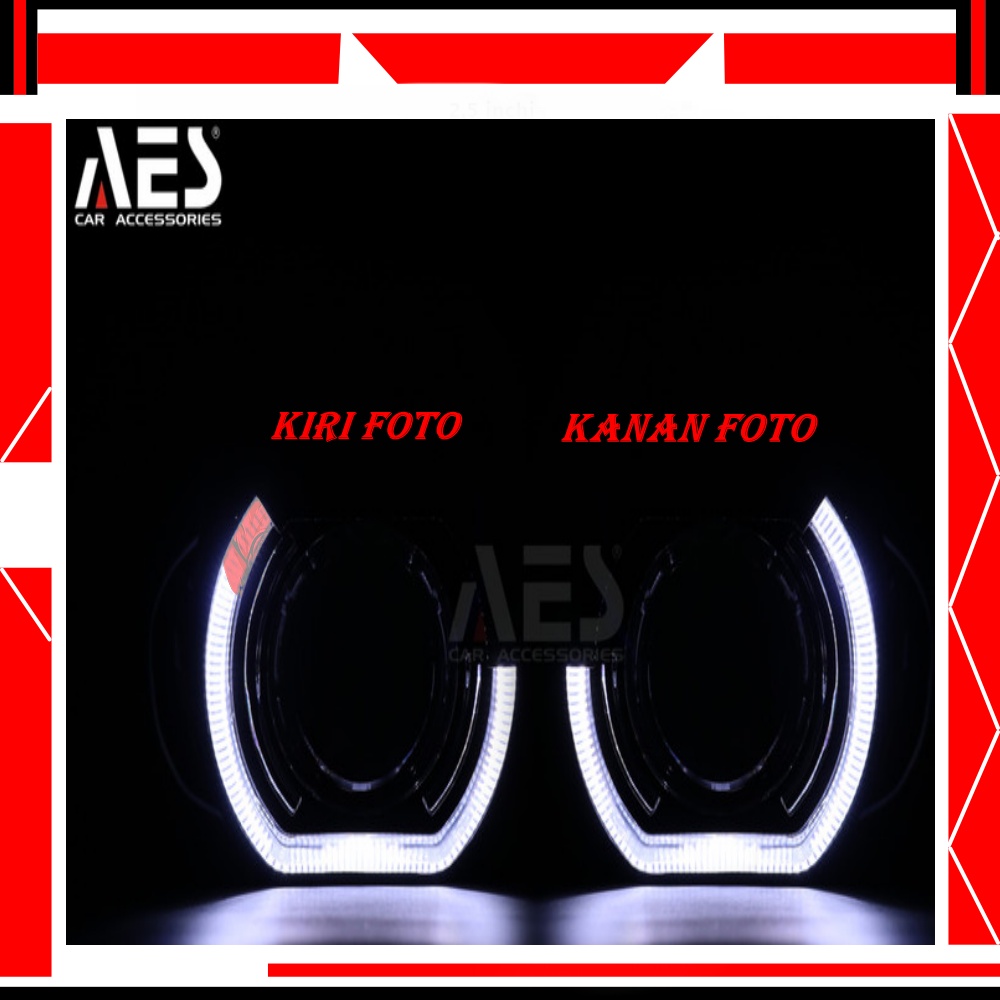 Jual ORIGINAL SHROUD BMW SPORT 2.5 INCHI ANGEL EYE KRISTAL SHROUD BMW ...