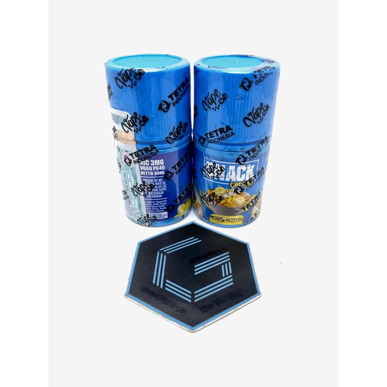 Jual Liquid Snack V6 BANANA CEREALS 60ml by Tetra Vape on Oats Milk ...
