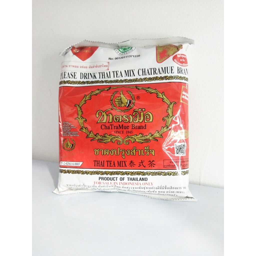 Jual ASLI BPOM - Chatramue Brand Thaitea Number One 400 Gram - Thai Tea ...