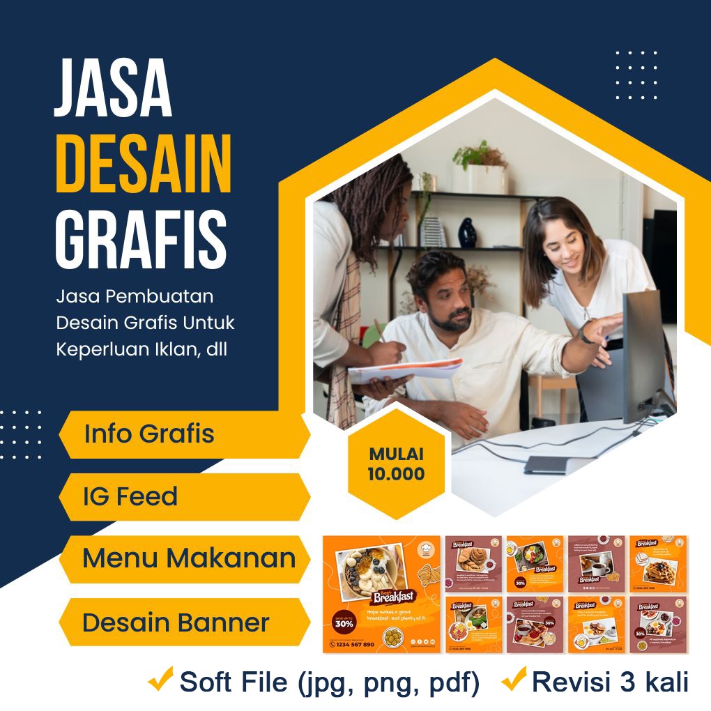 Jual Jasa Desain Grafis | Jasa Pembuatan Iklan di Sosmed | Jasa Pembuatan IG Feed | Jasa ...