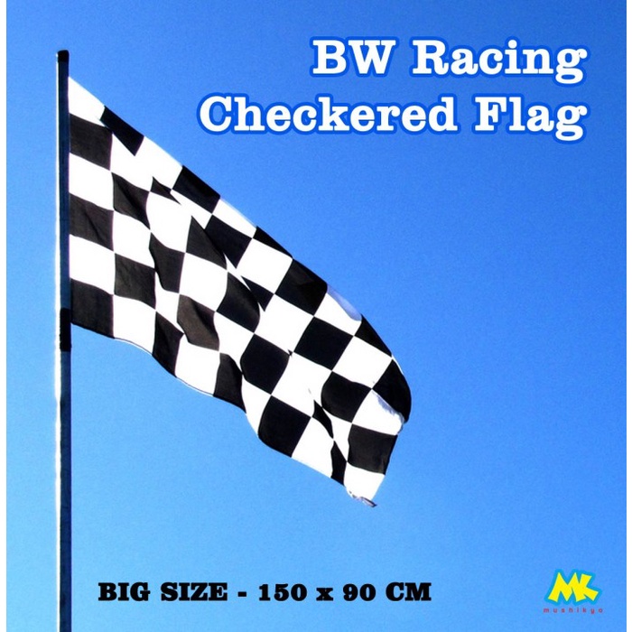 Jual Flag Bendera Racing / Checkered Flag Ukuran Besar | Shopee Indonesia