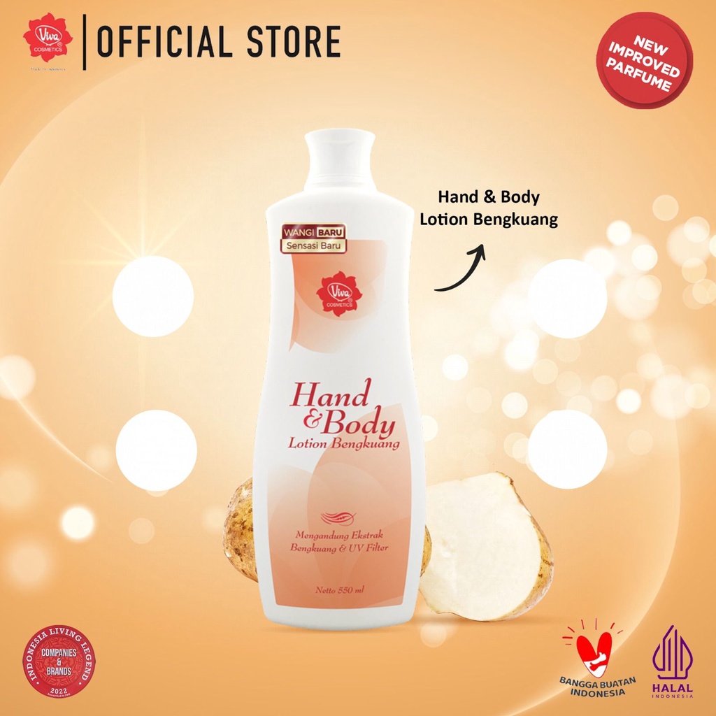 Jual Viva Hand & Body Lotion Bengkuang with New IMPROVED Parfume ...