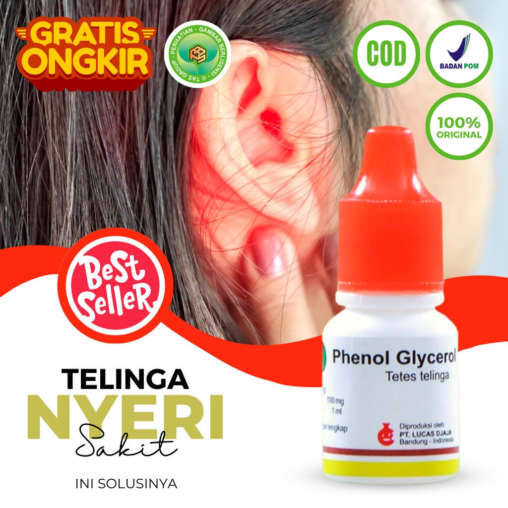 Jual Obat Tetes Telinga Tetes Telinga Kotoran Keras Berair Tetes ...