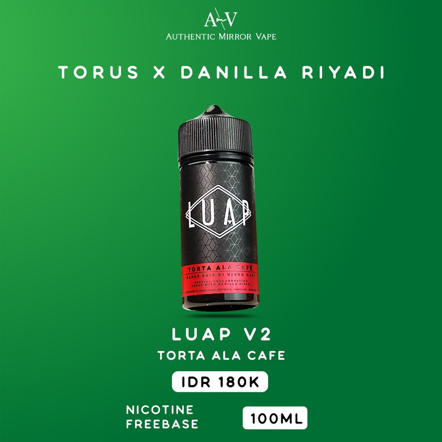 Jual LUAP V2 Torta Ala Cafe 100ML by Danilla Riyadi x Torus Liquid - LF ...