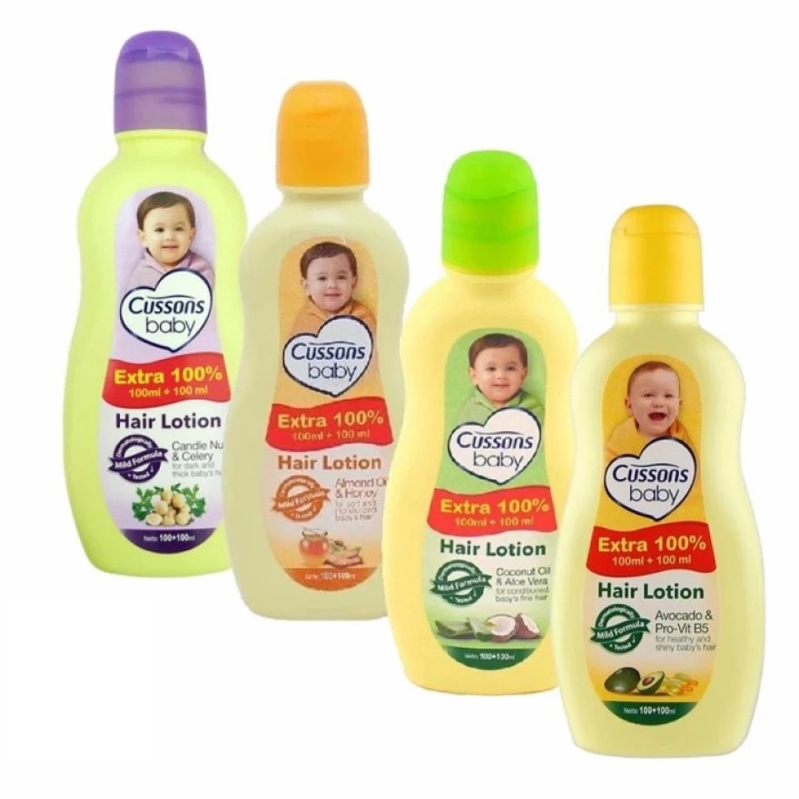 Jual CUSSONS BABY HAIR LOTION 50 100 200 ml PELEMBAB RAMBUT PERAWATAN ...