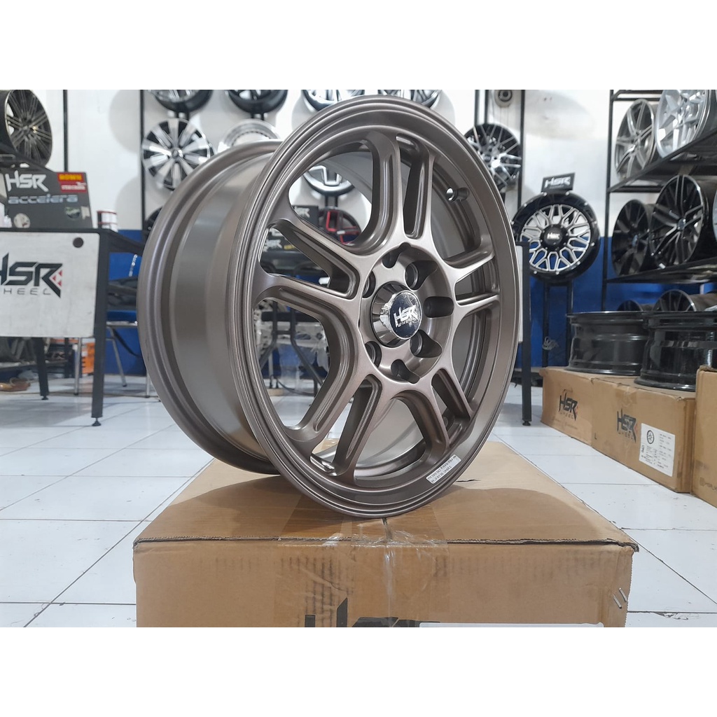 Jual velg racing modif brio ring 14 hsr originl nx ring 14 wheels ...