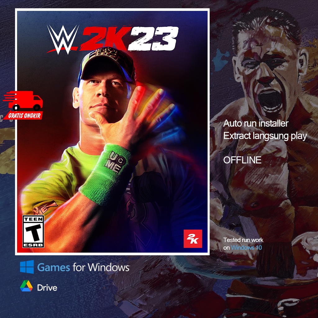 Jual WWE 2K23 - Game PC Sports Fight Simulation/Simulator | Shopee ...