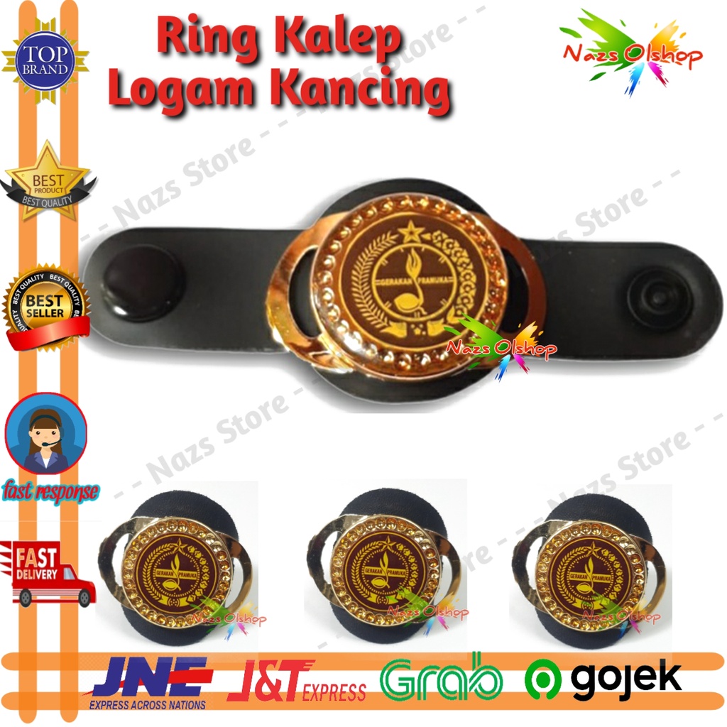 Jual Ring Kalep Kancing Logam Kacu Dasi Pramuka Siaga Penggalang ...