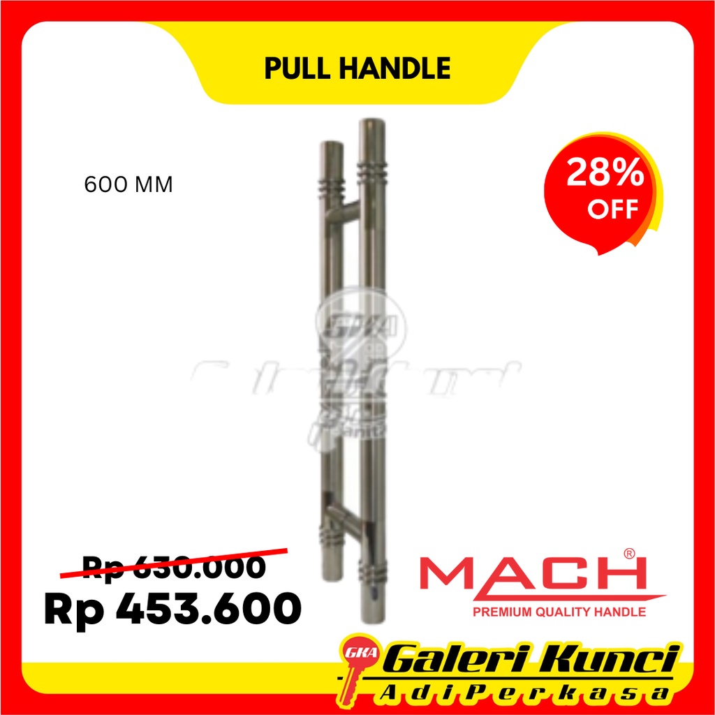 Jual Pull Handle MACH GM MTA 600 SSS PSS Handle Pintu Gagang Pintu | Shopee Indonesia