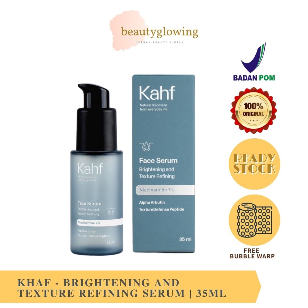 Jual KAHF FACE SERUM Brightening and Texture Refining Face Serum 35 ml ...
