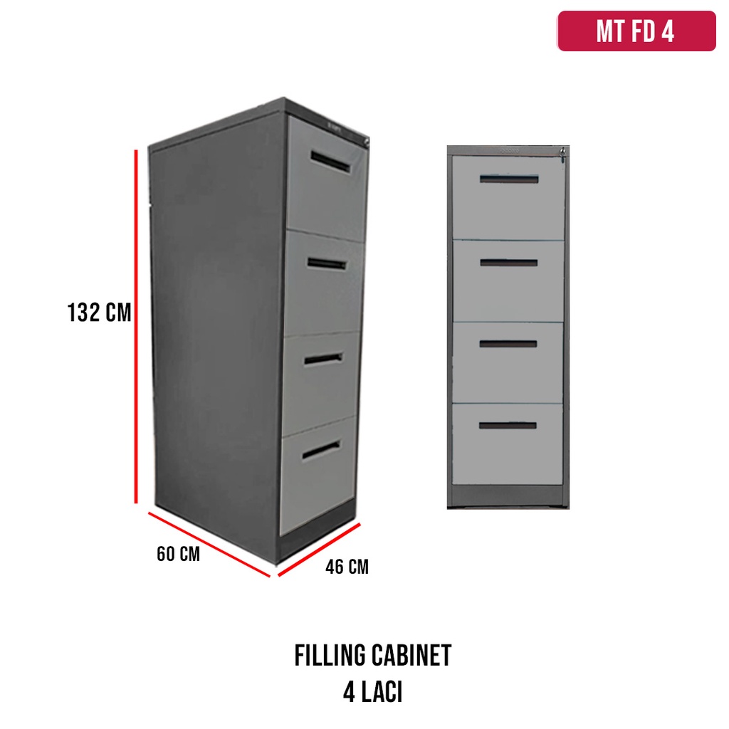 Jual Filling Cabinet 4 Susun Filling Cabinet 4 Laci | Shopee Indonesia