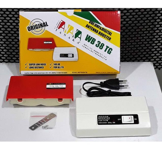 Jual BOOSTER TANAKA WB 38 TG - Antenna Booster VHF - UHF & Digital ...