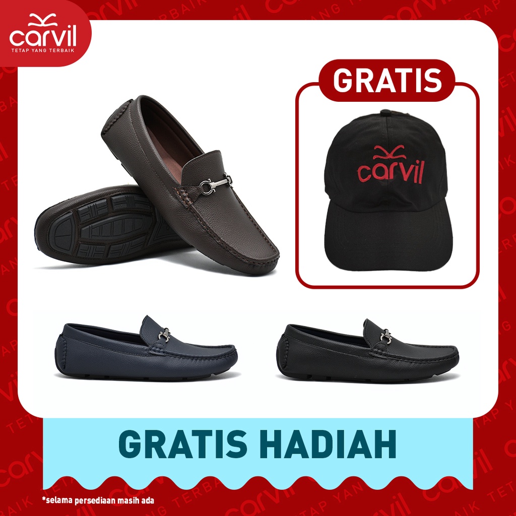 Jual Carvil Sepatu Pria Filinsky-SM Navy | Shopee Indonesia