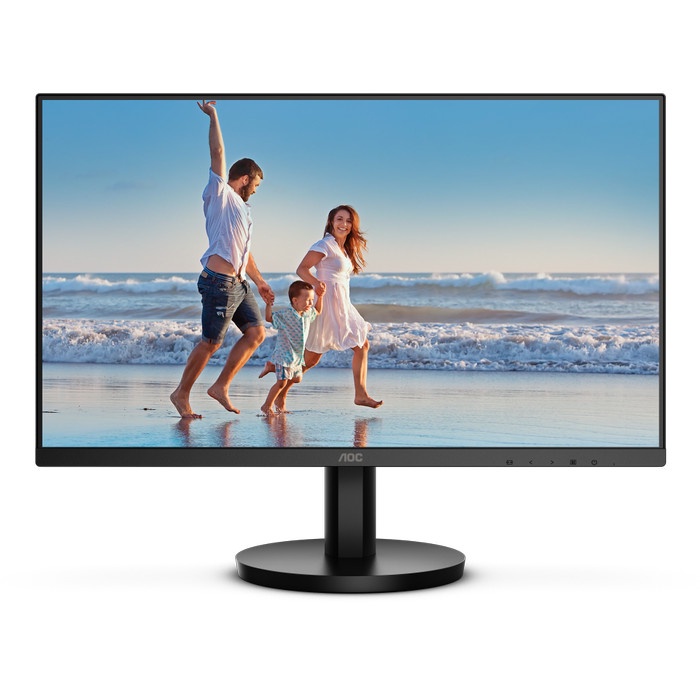 Jual AOC 24B3HM 24" Inch 75Hz FHD HDMI VA Panel Frameless Slim | Shopee ...