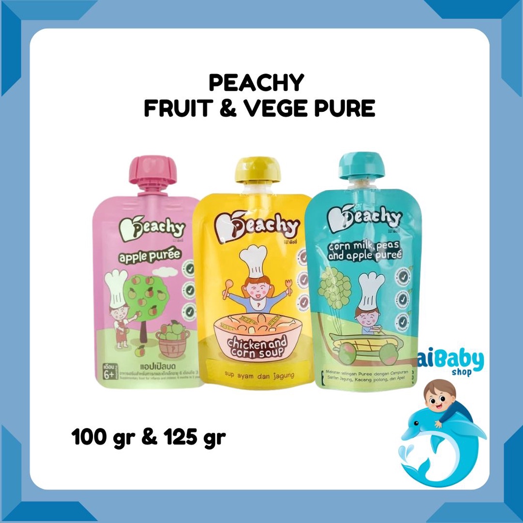 Jual Castle - Peachy Fruit & Vege Pure - Smoothie - Meaty Meal ...