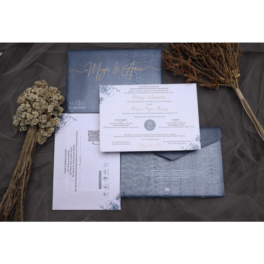Jual Undangan Hard Cover Amplop Simple | Shopee Indonesia