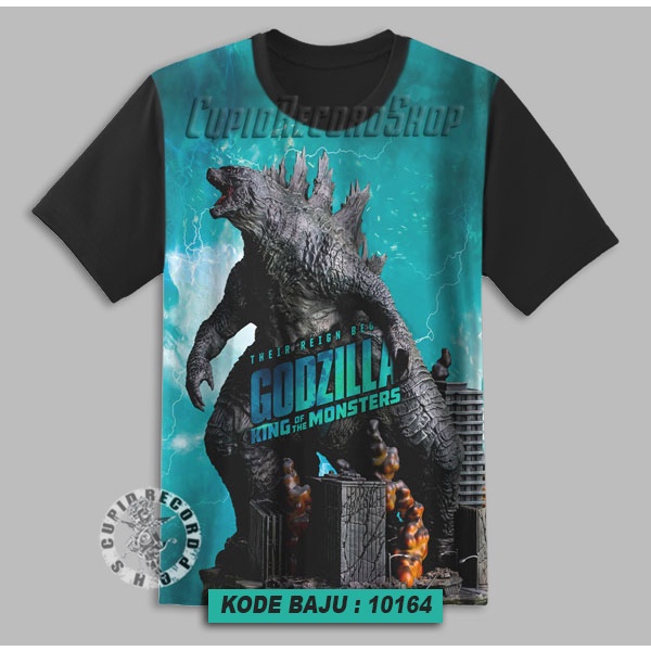 Jual Baju Godzilla x Kong Kaos Anime Anak Laki Laki Monster Kingkong 3D ...