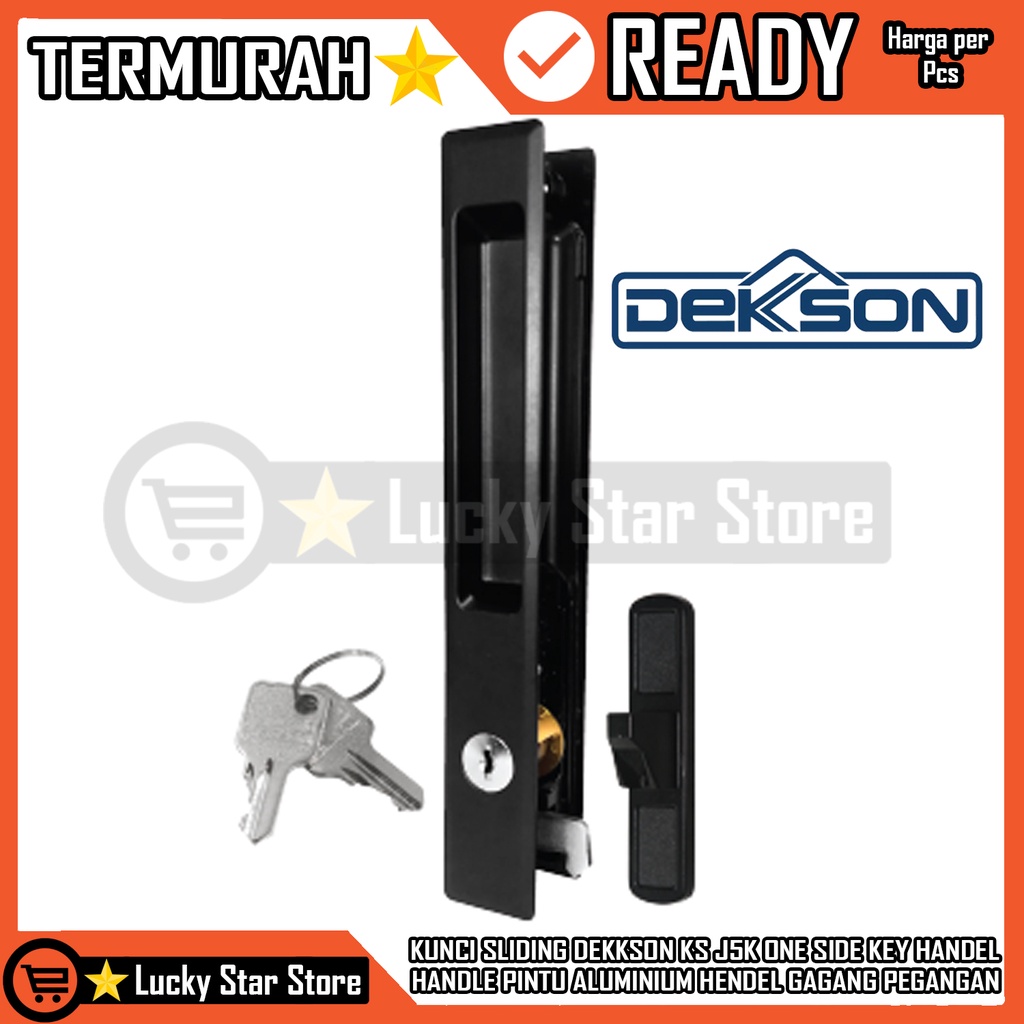 Jual Dekkson KS J5K Handle Pintu Aluminium Handel Hendel Kunci Sliding ...