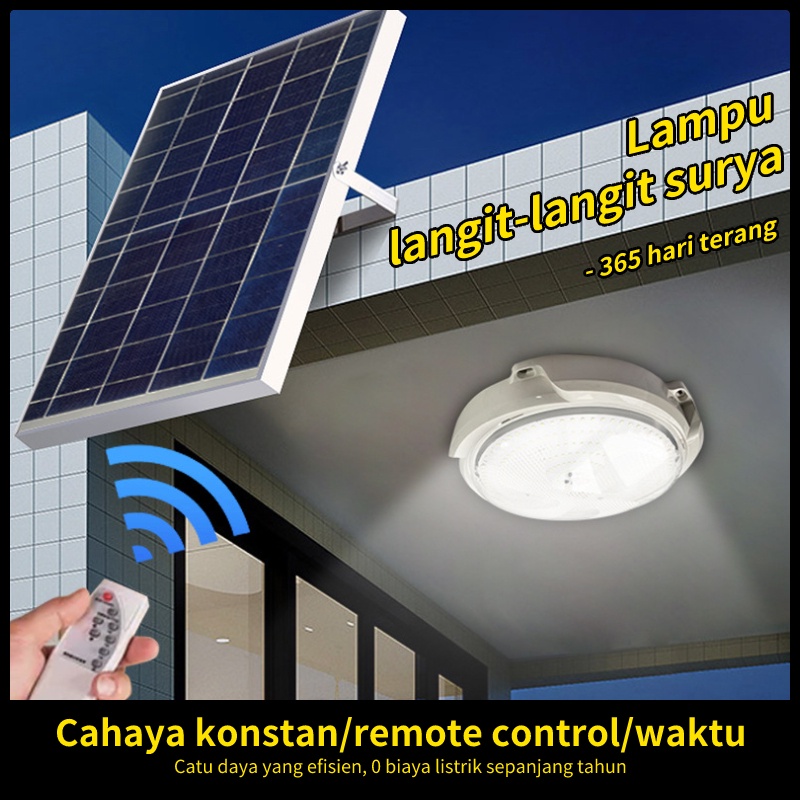 Jual lampu solar cell indoor / 24 jam otomatis / 0 tagihan listrik ...