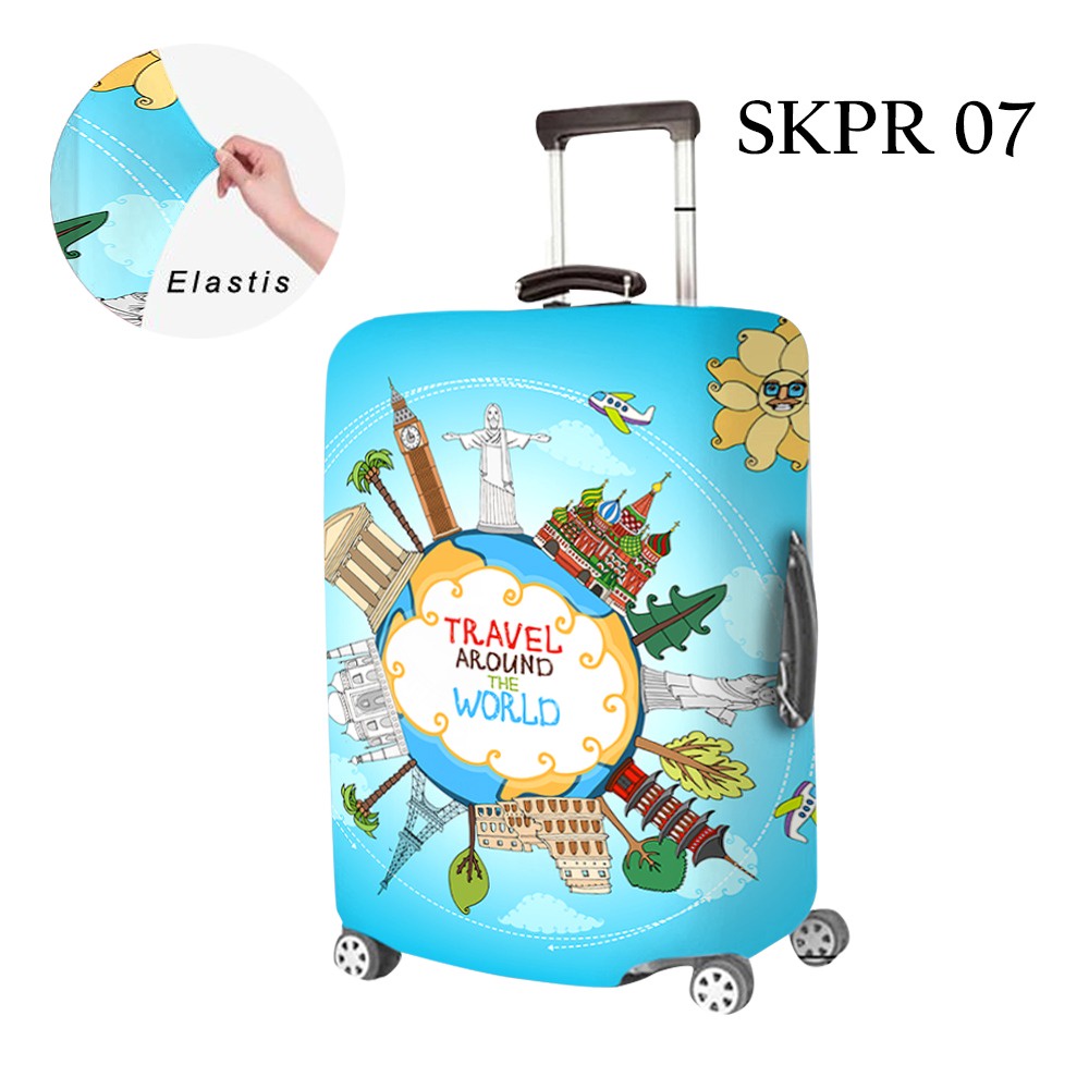 Jual Sarung Koper 24 Inch 20 28 18 Elastis Luggage Cover Pelindung Kode ...