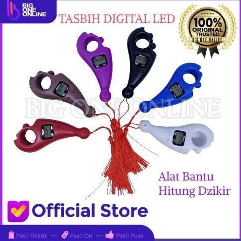 Jual Tasbih Dzikir Digital Hand Counter, Tasbeh Tahlil, Alat Hitung ...
