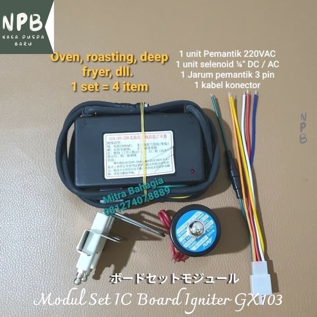 Jual Modul Set IC Board Igniter GX103 - Set IC Board Igniter Modul ...
