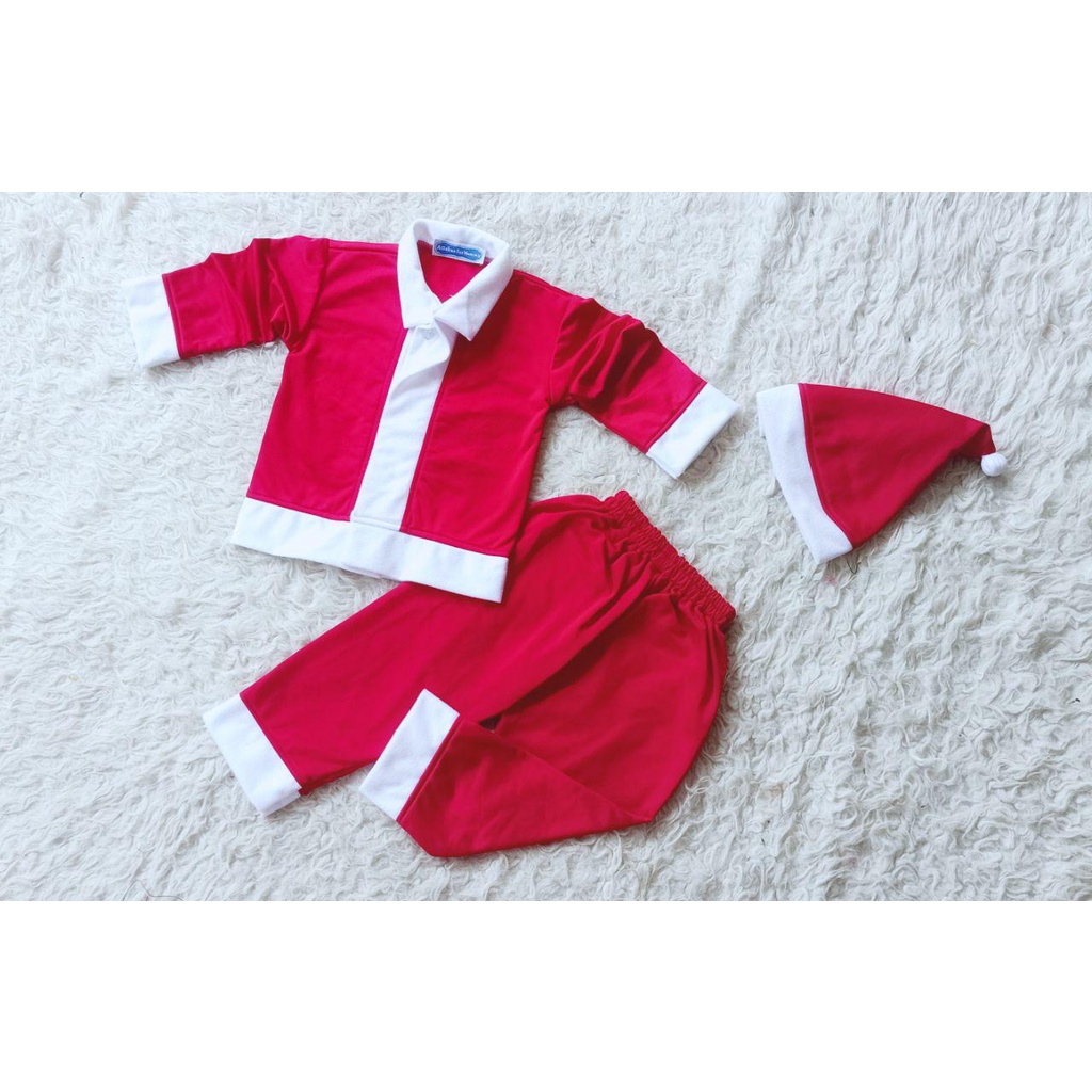 Jual Kostum Santa Boy/Setelah Kostum Natal/Kostum Perayaan Natal/Baju ...